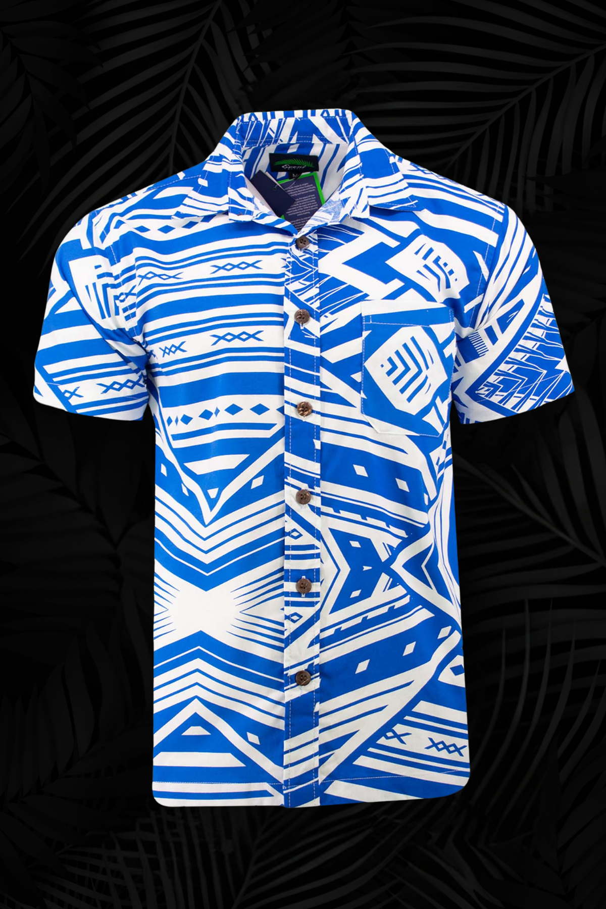 Eveni Pacific Men's Classic Shirt - Sunflower Blue – EveniPacific